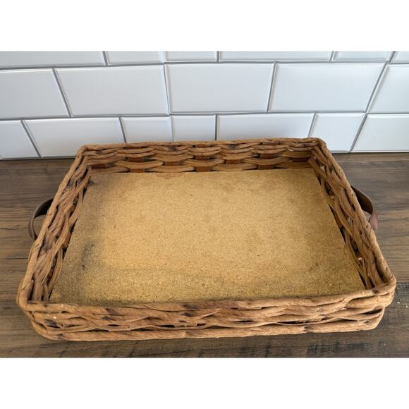 Pyrex | Dining | Vintage Pyrex 233n Wicker Platter Casserole Dish ...